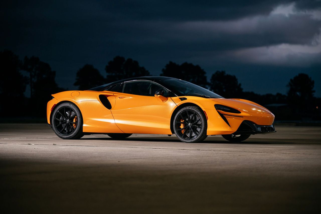 Unfiltered Velocity: A Morning With the McLaren Artura Spider in Papaya ...